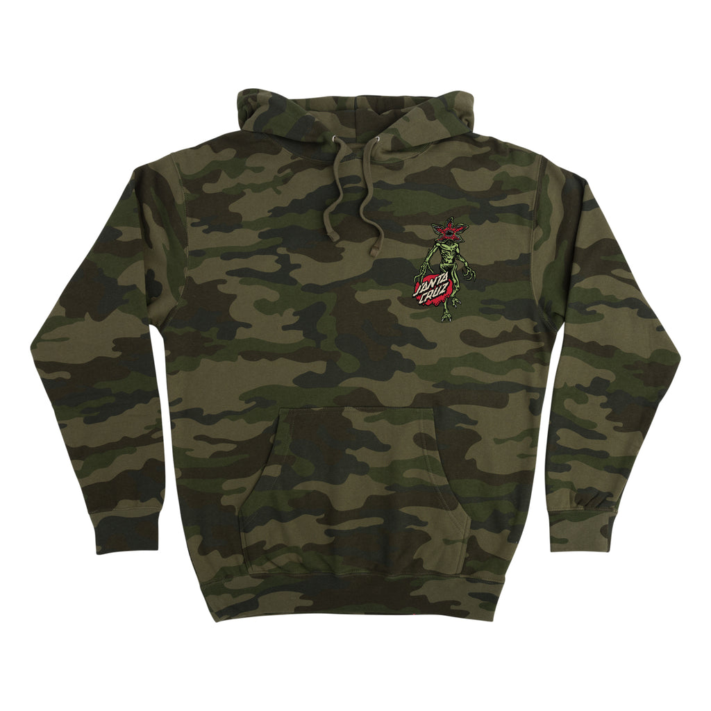 Santa Cruz x Stranger Things Hoody Demogorgon Dot Forest Camo – TGM ...